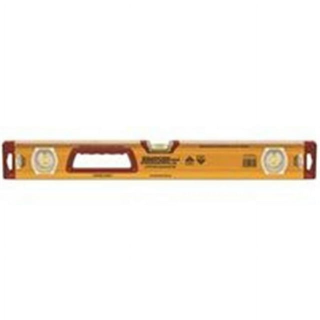 Johnson Level & Tool Box Level,Aluminum,24 in. L,Yellow 1717-2400 ...