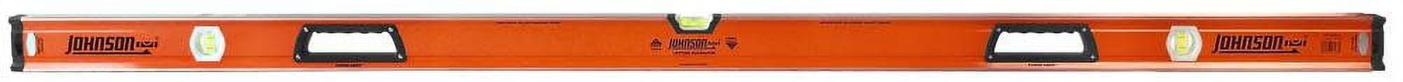 Johnson Level & Tool 1717-7200 Heavy Duty Aluminum Box Level, 72 ...
