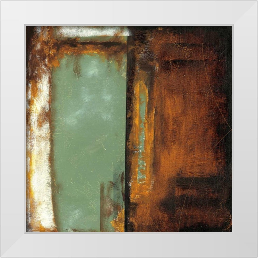 Johnson, Marc 12x12 White Modern Wood Framed Museum Art Print Titled ...