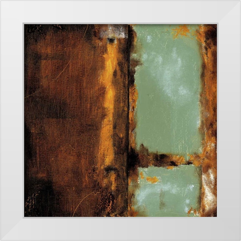 Johnson, Marc 26x26 White Modern Wood Framed Museum Art Print Titled ...