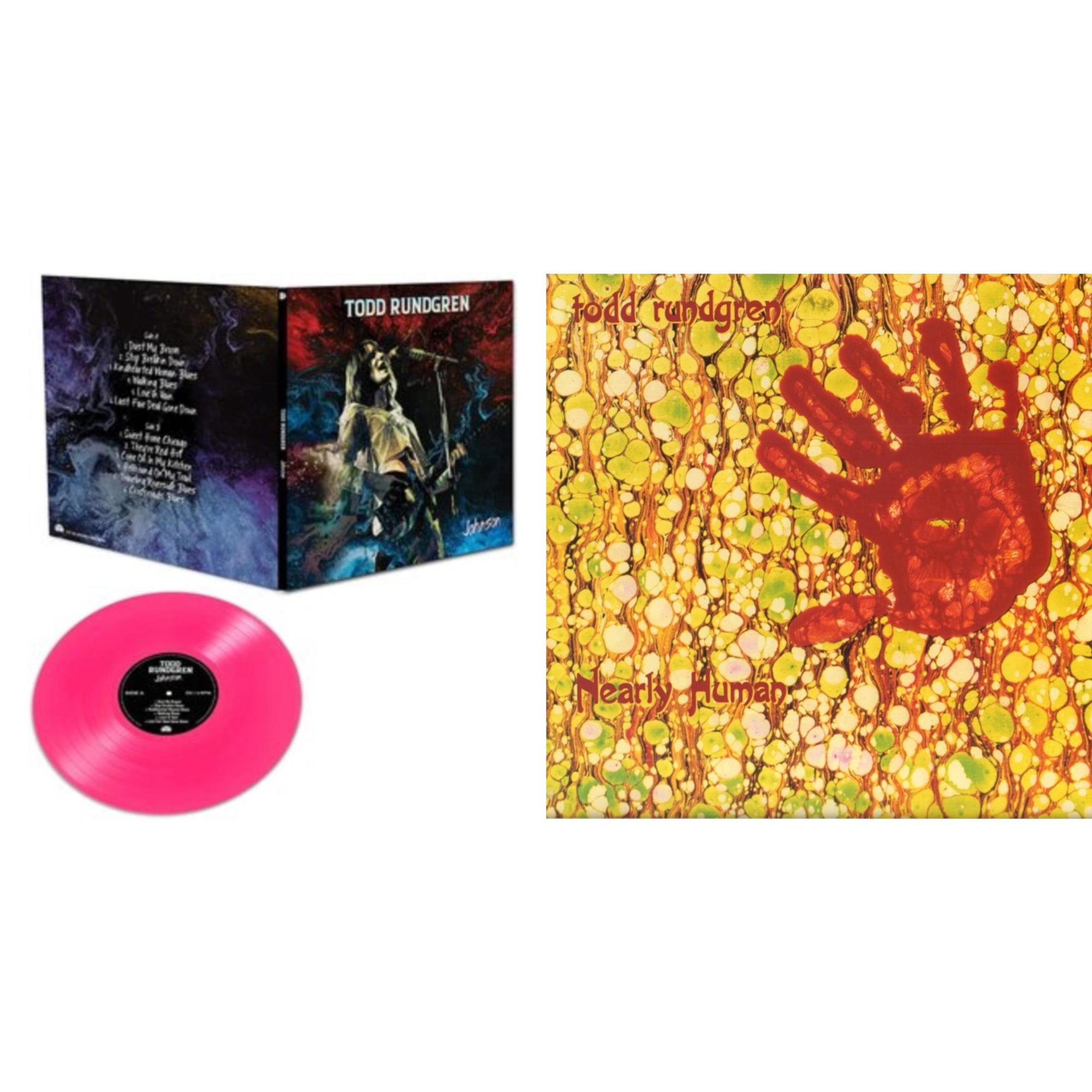 Johnson (Pink LP Vinyl) & Nearly Human (180G/Translucent Yellow LP Vinyl/Limited Tour Edition ...