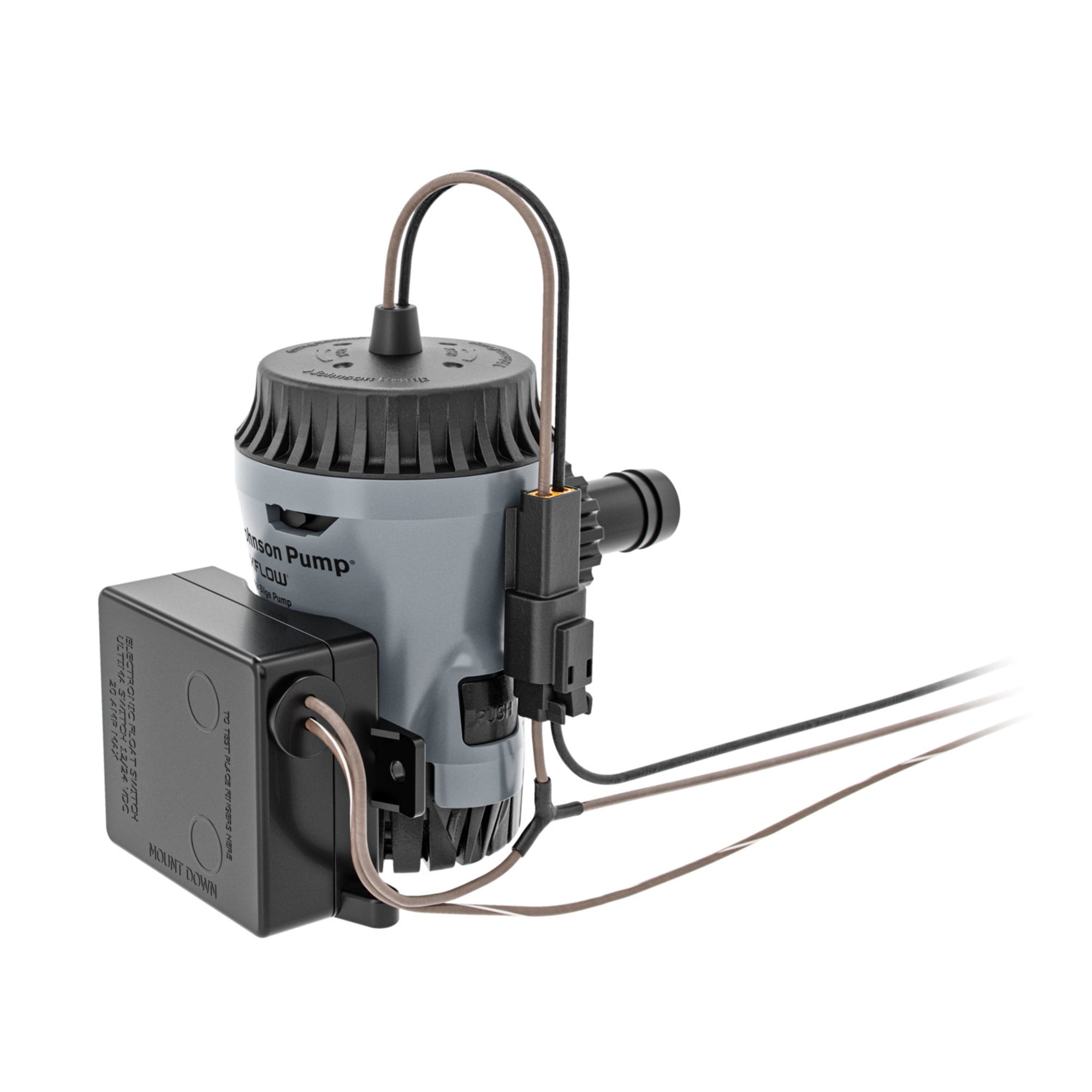 Johnson Pump 10-13636-01 Aqua Void Ultima Combo - 12V, 800 GPH - Walmart.com