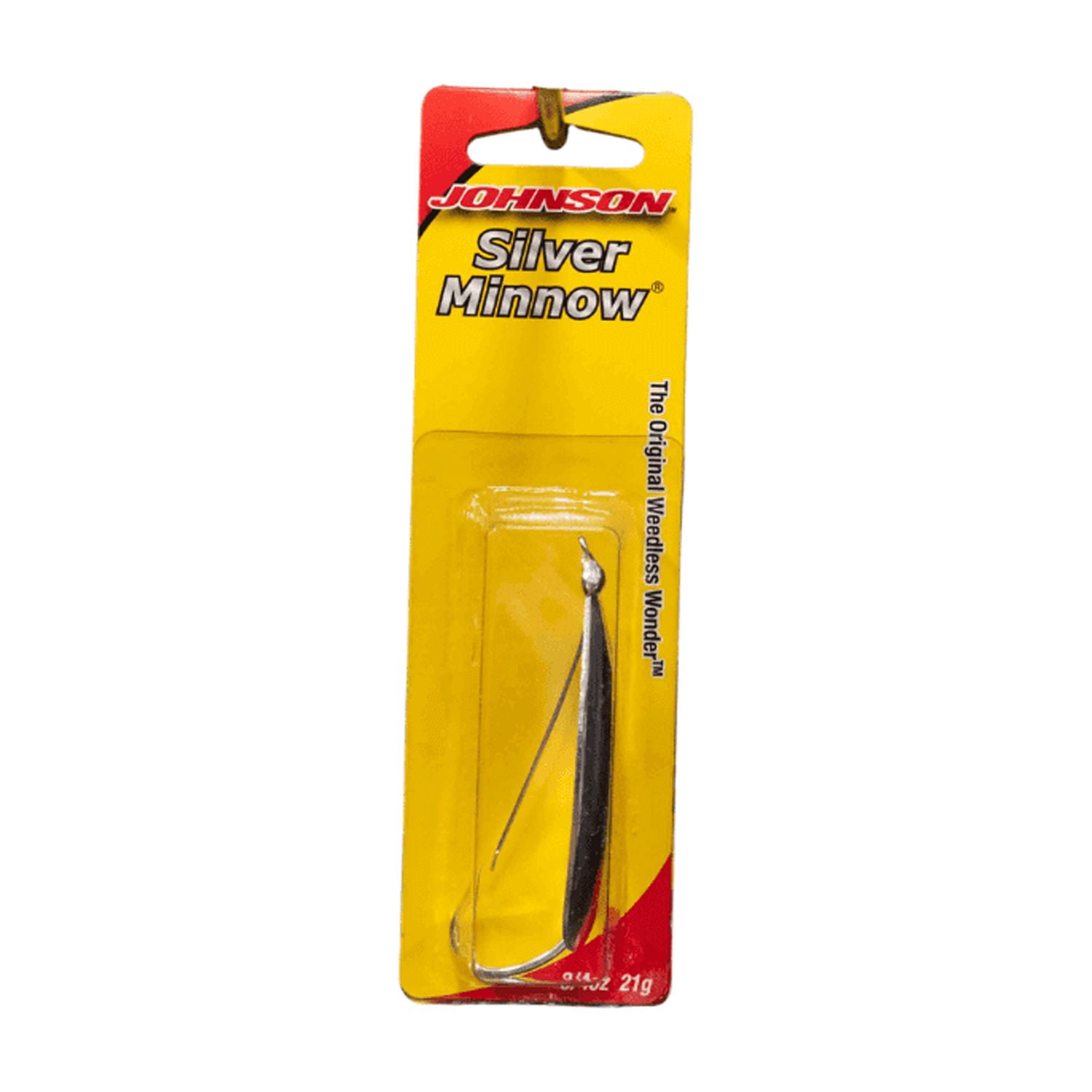 Johnson Silver Minnow Fishing Lure, Silver, 2.75 in - Walmart.com