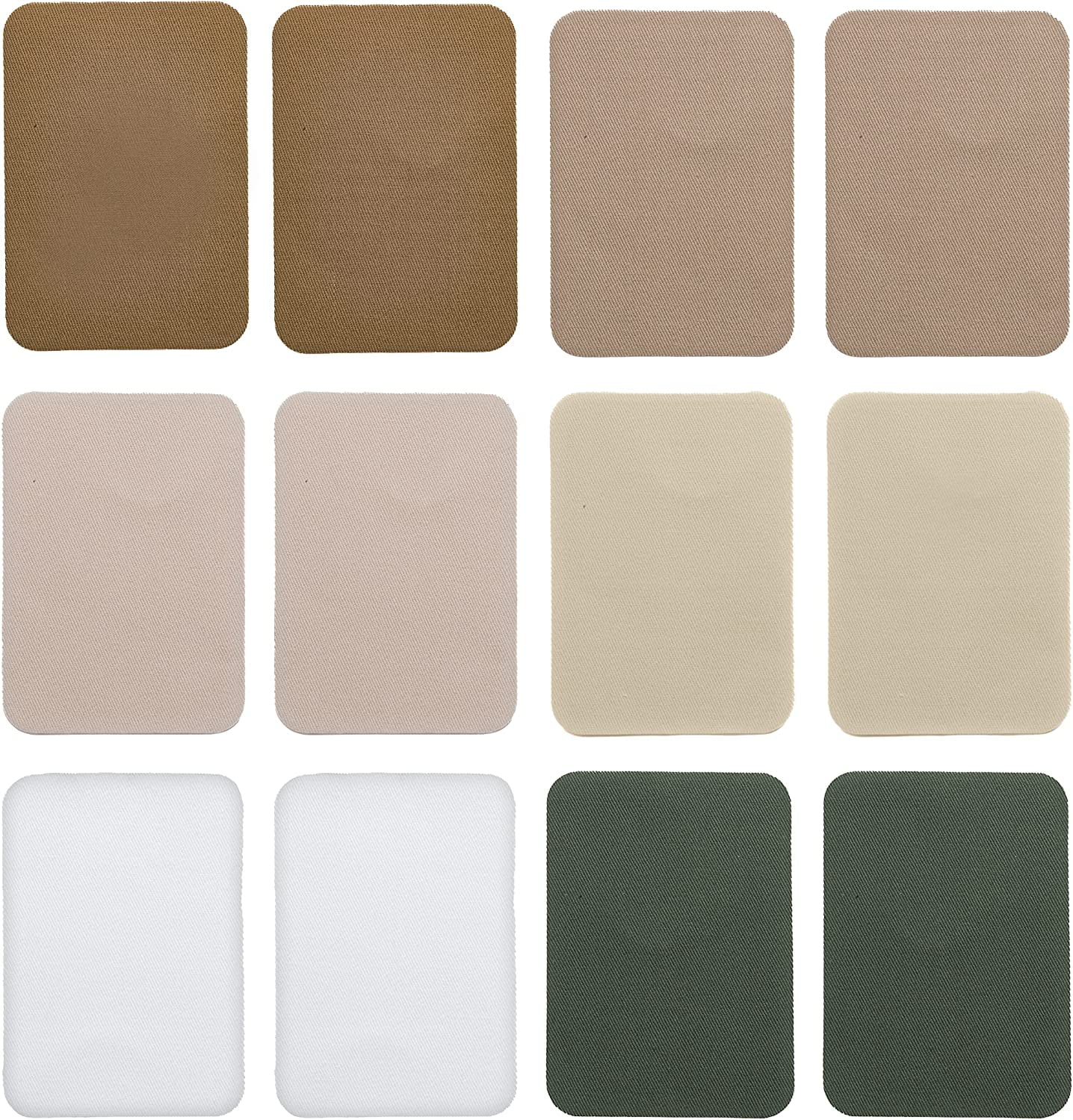 Johnson & Smith Iron On Patches - 12-Piece Iron On Patch for Clothing ...