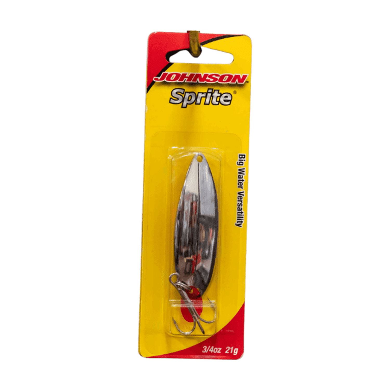 Johnson Sprite Fishing Lure, Chrome, 2.5 in - Walmart.com
