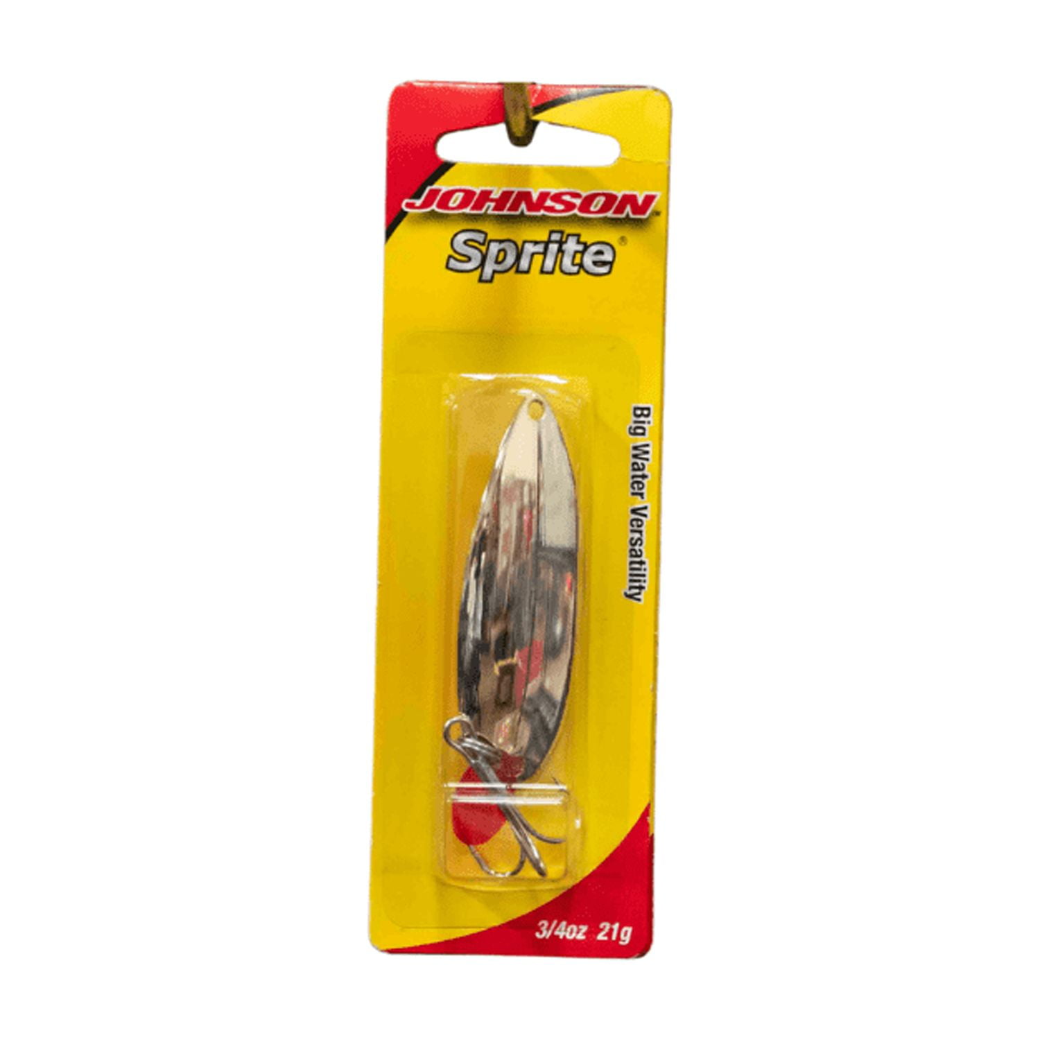 Johnson Fishing Sprite Gold Fishing Lure, 2.5in, 3/4oz, Vibrations ...