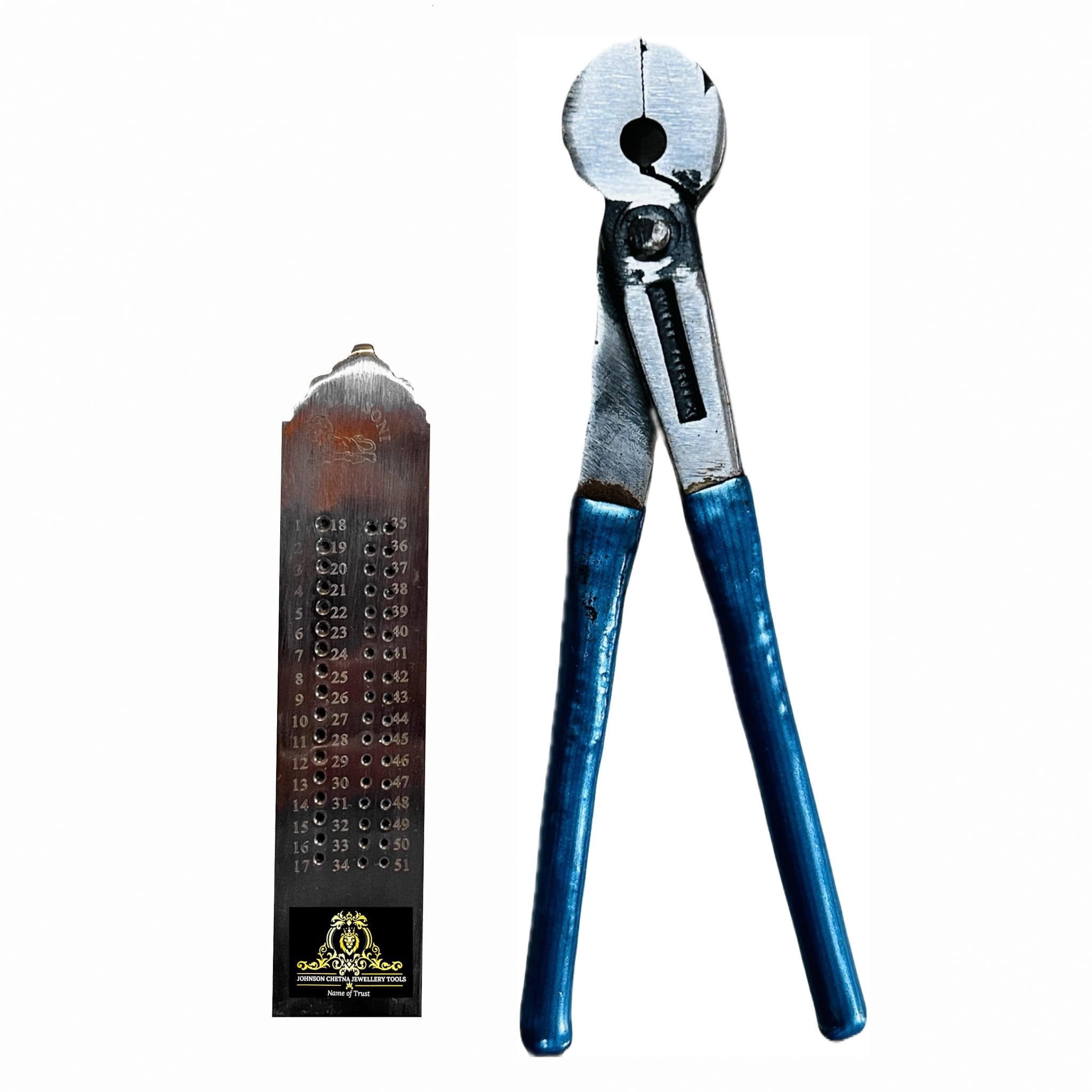 Johnson Tools Set Of Draw Plate (Janti) And Draw Tong (Round Mouth ...