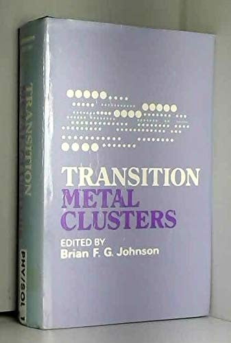 Pre-Owned Johnson - Transition Metal Clusters 9780471278177 - Walmart.com
