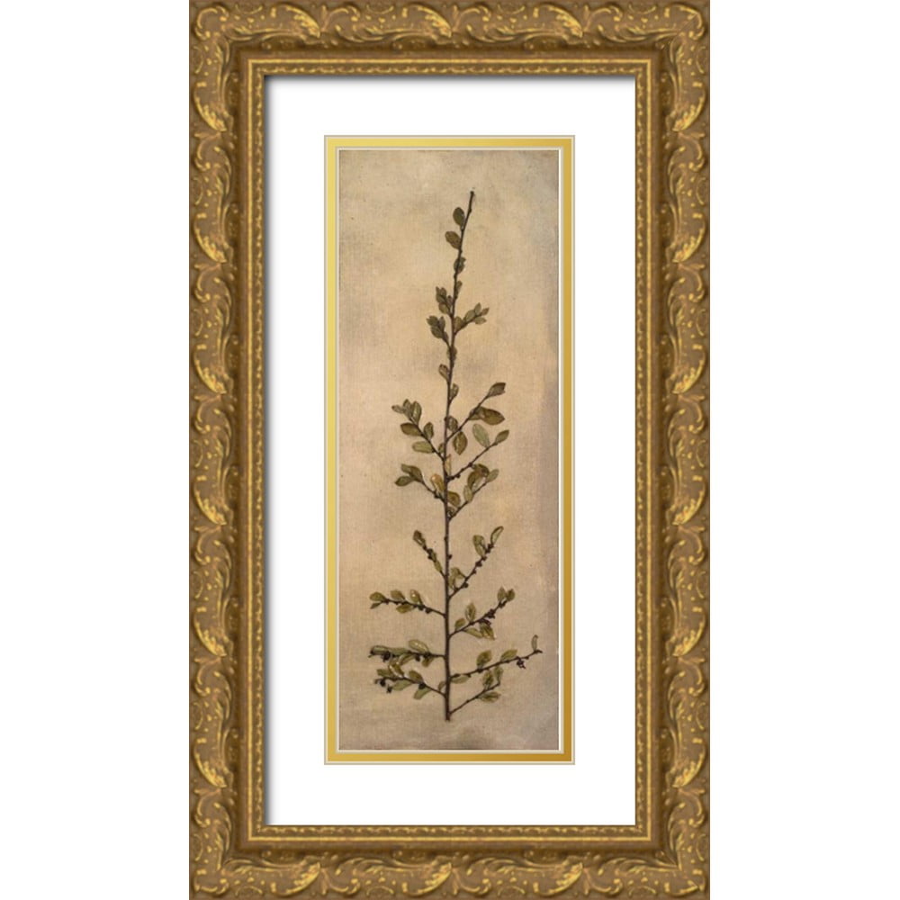Johnson, Walt 9x18 Gold Ornate Wood Framed with Double Matting Museum ...