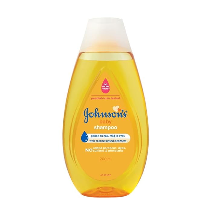 Johnson's Baby No More Tears Baby Shampoo 200ml Each, (Pack of Two ...