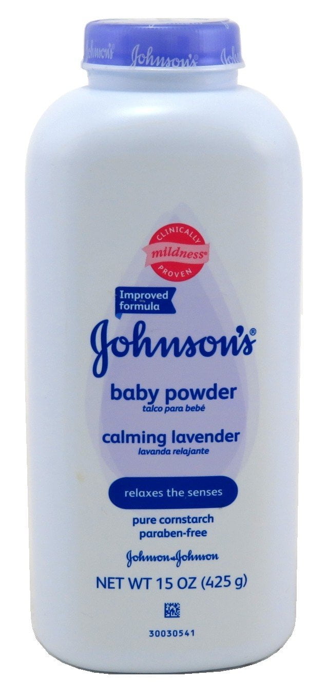 Johnson's Baby Powder Diaper Rash W/ Lavender & Chamomile, 15 oz, 6 ...