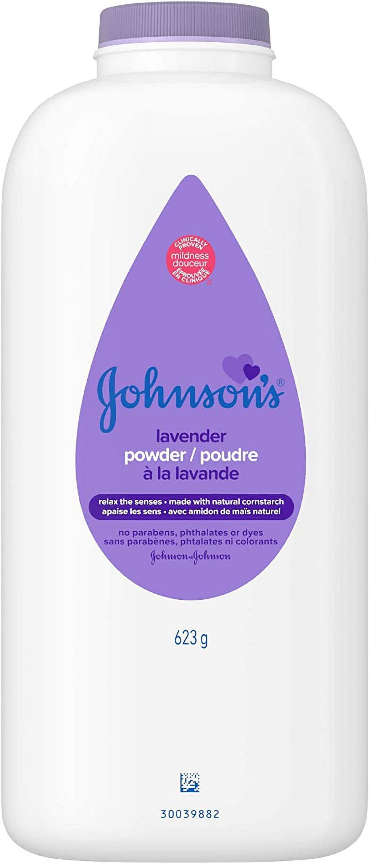 Johnson's Original Baby Powder, Pure Cornstarch, Kids Body Scent with ...