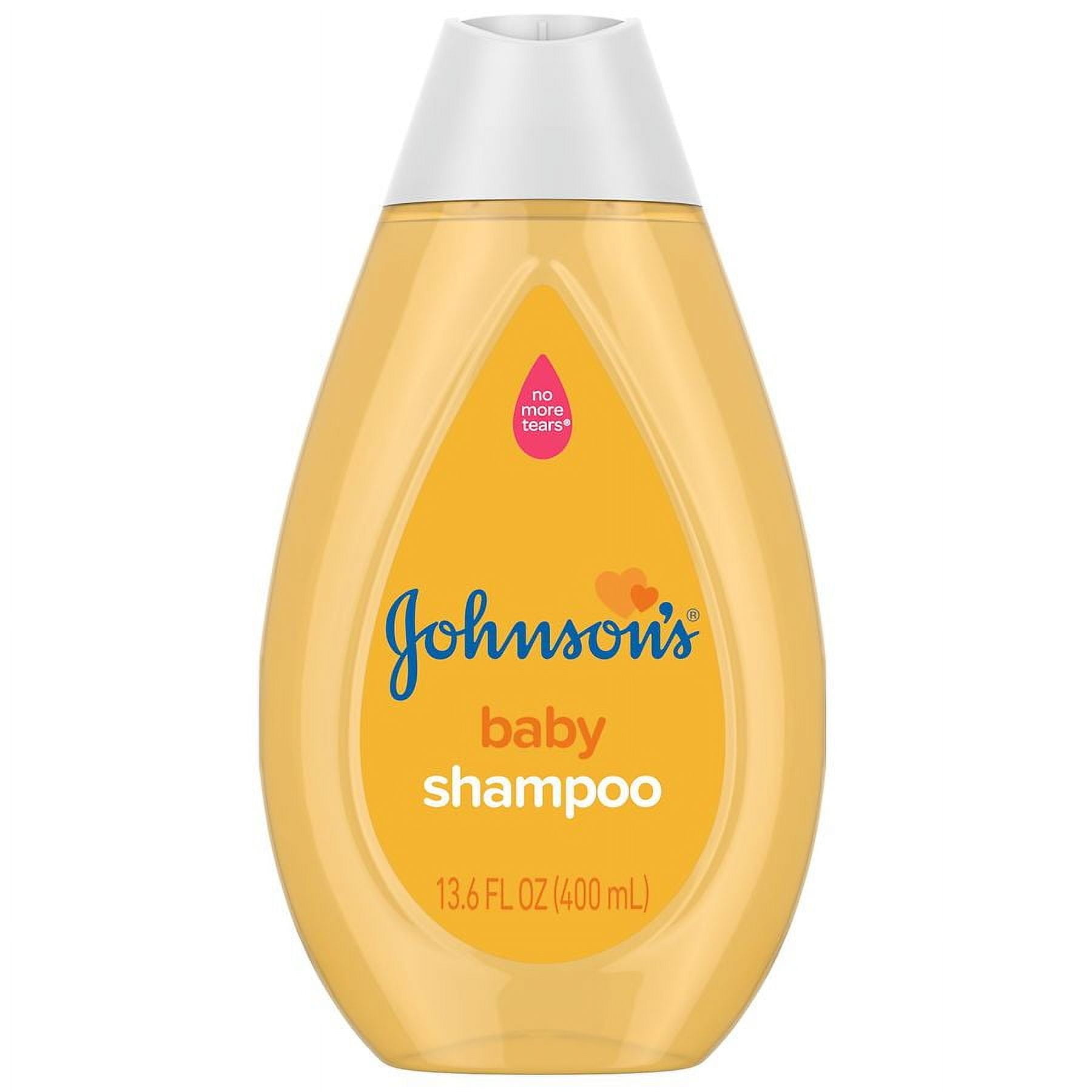 Johnson's Baby Shampoo, Tear-Free Gentle Formula 13.6 fl oz - Walmart.com