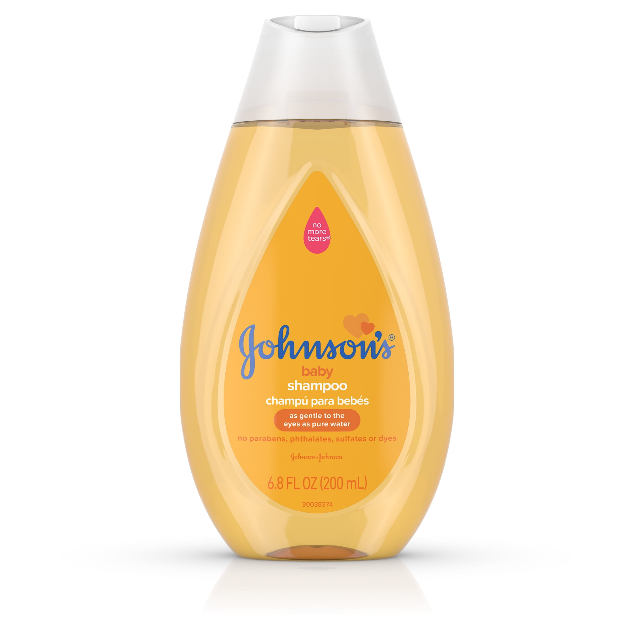 Johnson's Baby Shampoo, Gentle Tear-Free Formula, 6.8 fl. oz - Walmart.com