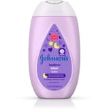 Johnson's Bedtime Baby Lotion with NaturalCalm Essences, Hypoallergenic ...