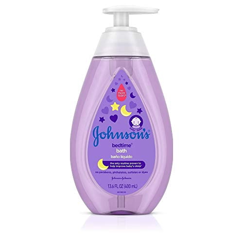 Johnson's Bedtime Baby Bath 13.6 fl oz (Pack of 12) - Walmart.com