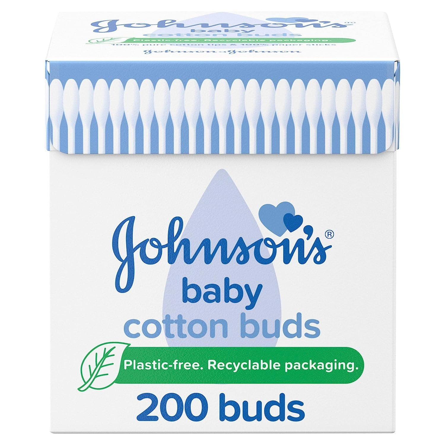 Johnson's Cotton Buds - 6 x 200's - Walmart.com
