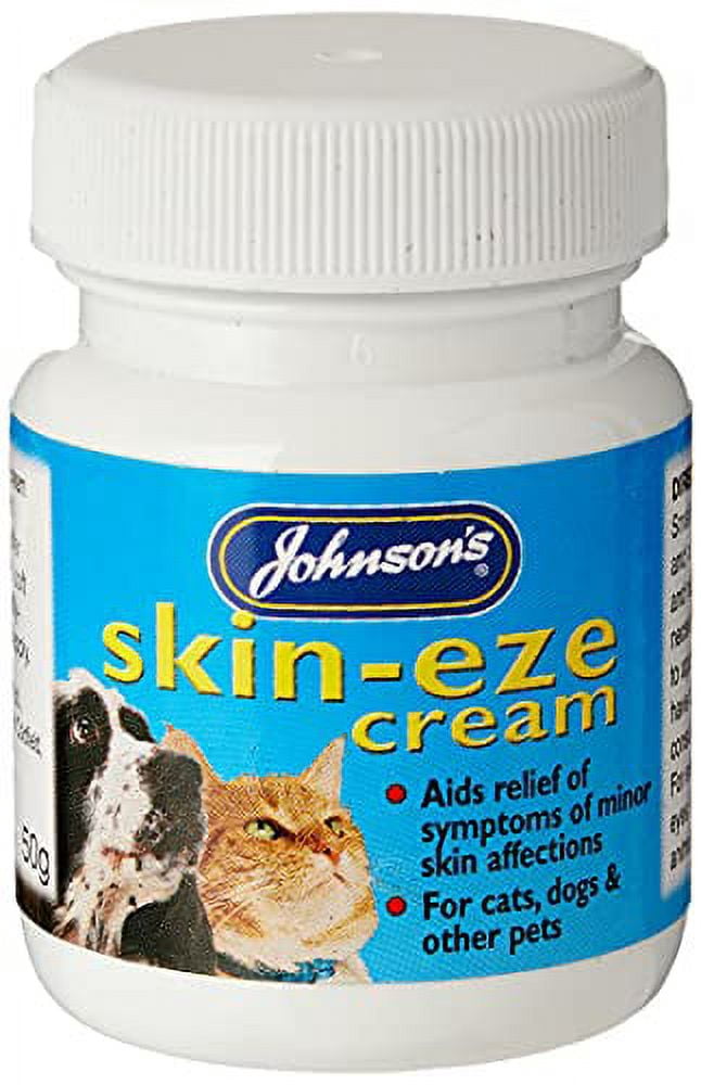Johnson’s Skin Eze Natural Skin Cream Dog and Cat Health 40g Case of 6 ...