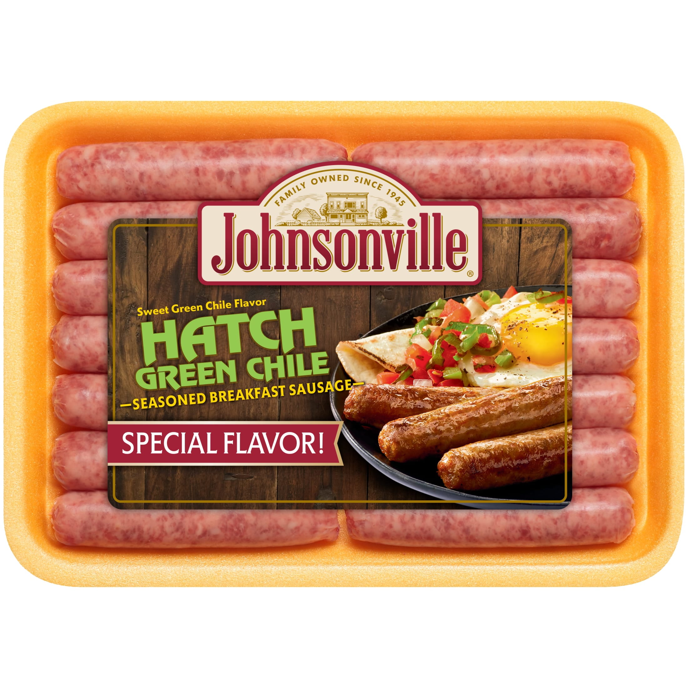 Johnsonville Hatch Green Chile Seasoned Breakfast Sausage Links 12 oz ...