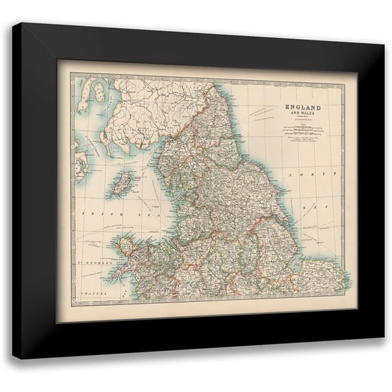 Johnston 14x12 Black Modern Framed Museum Art Print Titled - Johnstons ...