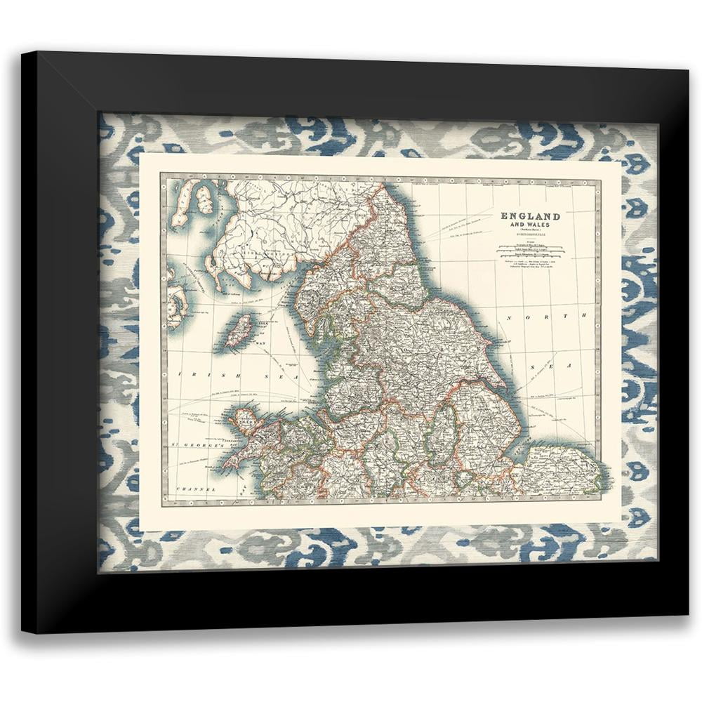 Johnston 18x15 Black Modern Framed Museum Art Print Titled - Bordered ...