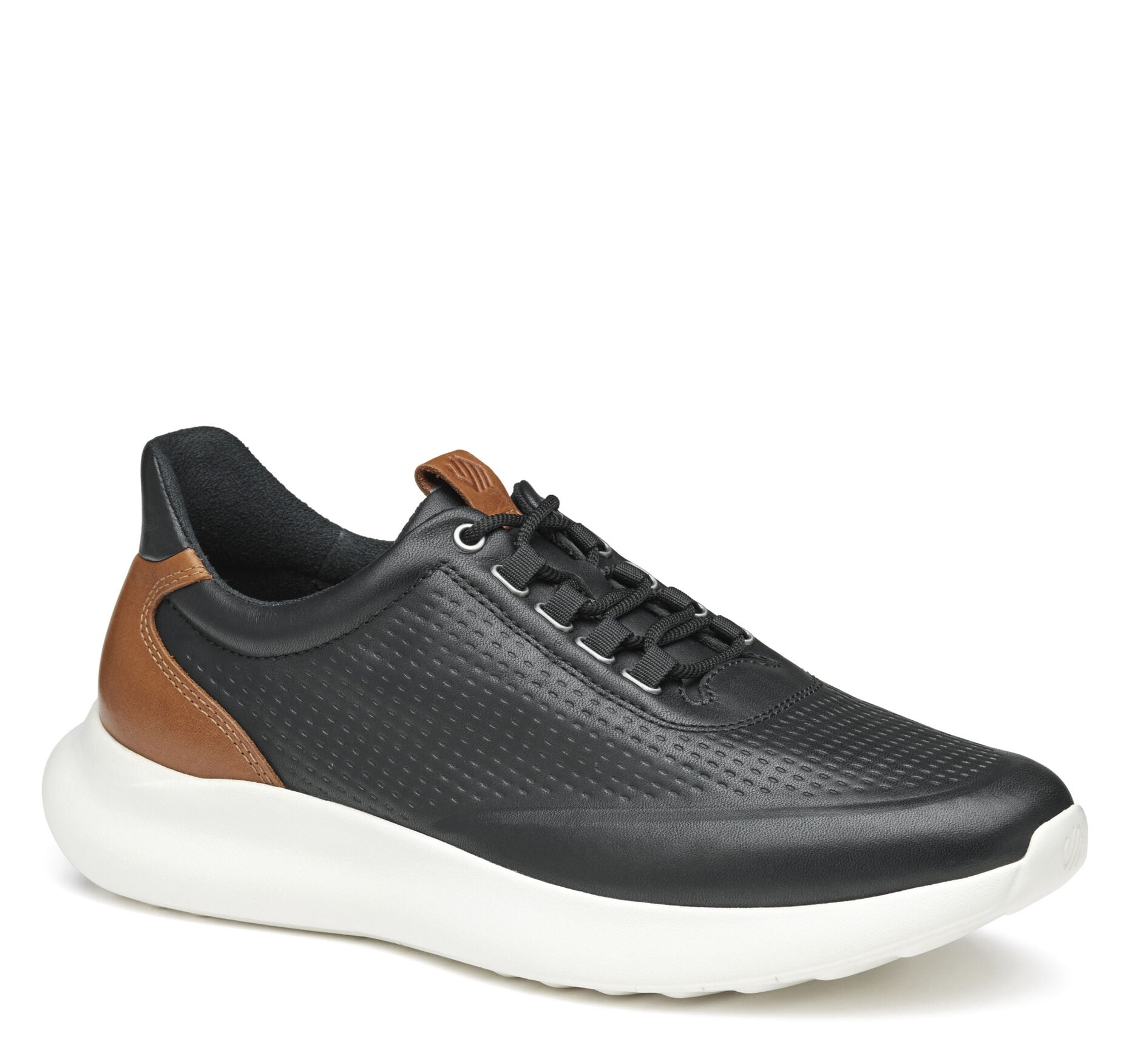 Johnston & Murphy Men's Amherst 2.0 Embossed Leather U-Throat Casual ...