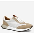 Johnston & Murphy Men's Kinnon T-Toe, Color: Sand Suede/White Full ...