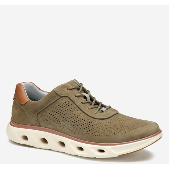 Johnston & Murphy Men's Reactivate U-Throat, Color: Taupe Nubuck, Shoe ...