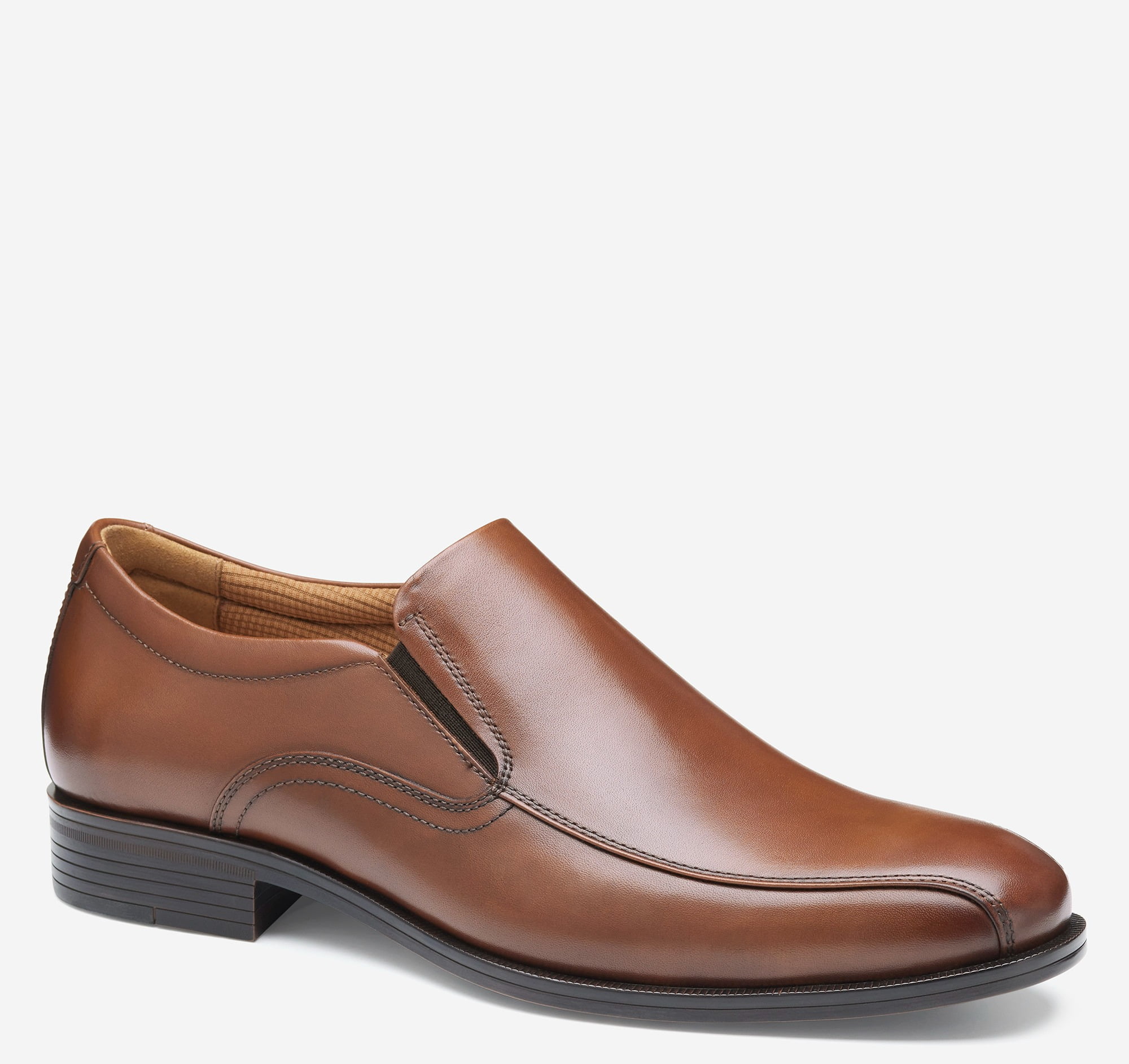 Johnston & Murphy Men's Reeve Run-Off Venetian Loafer, Color: Brown ...