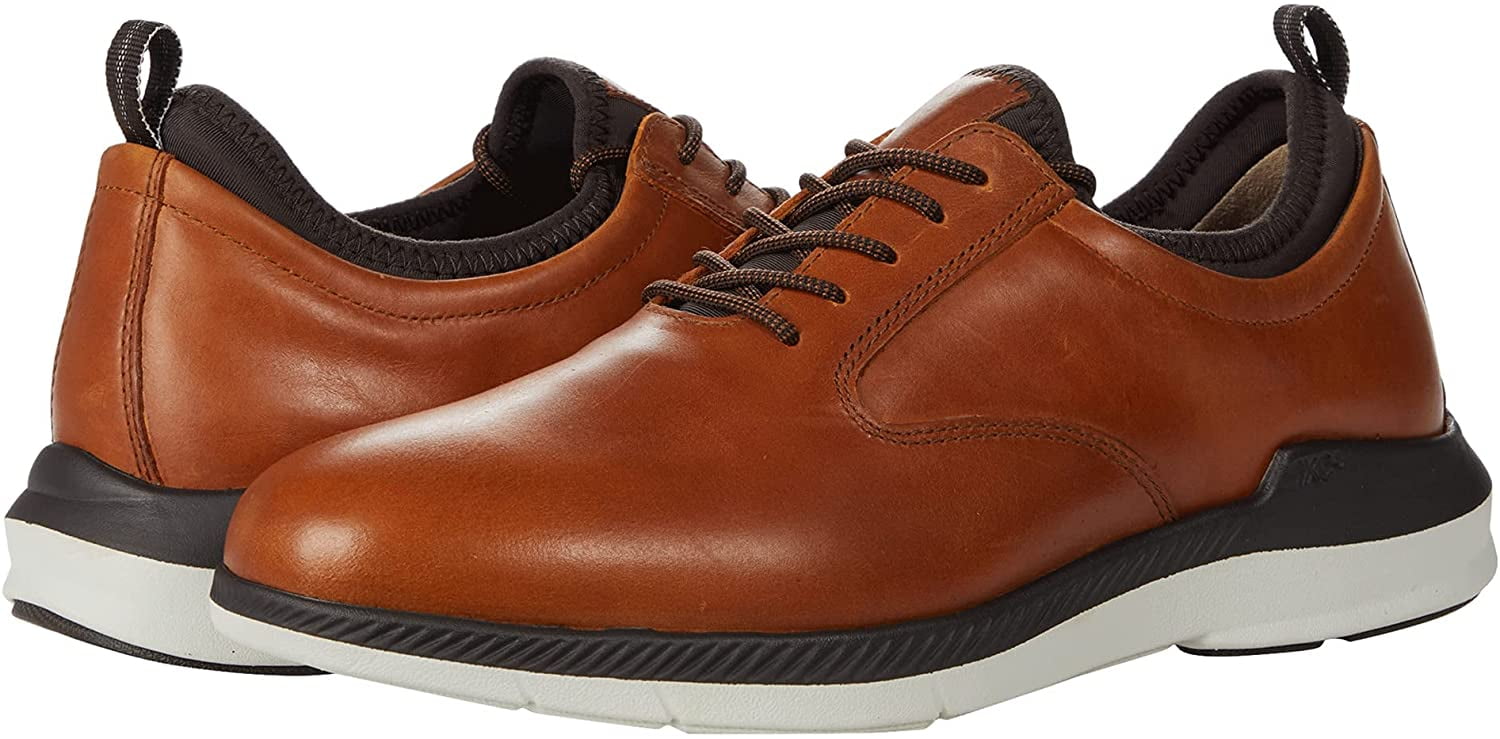 Johnston & Murphy Men's XC4 Lancer Plain Toe Cognac Full Grain Leather ...