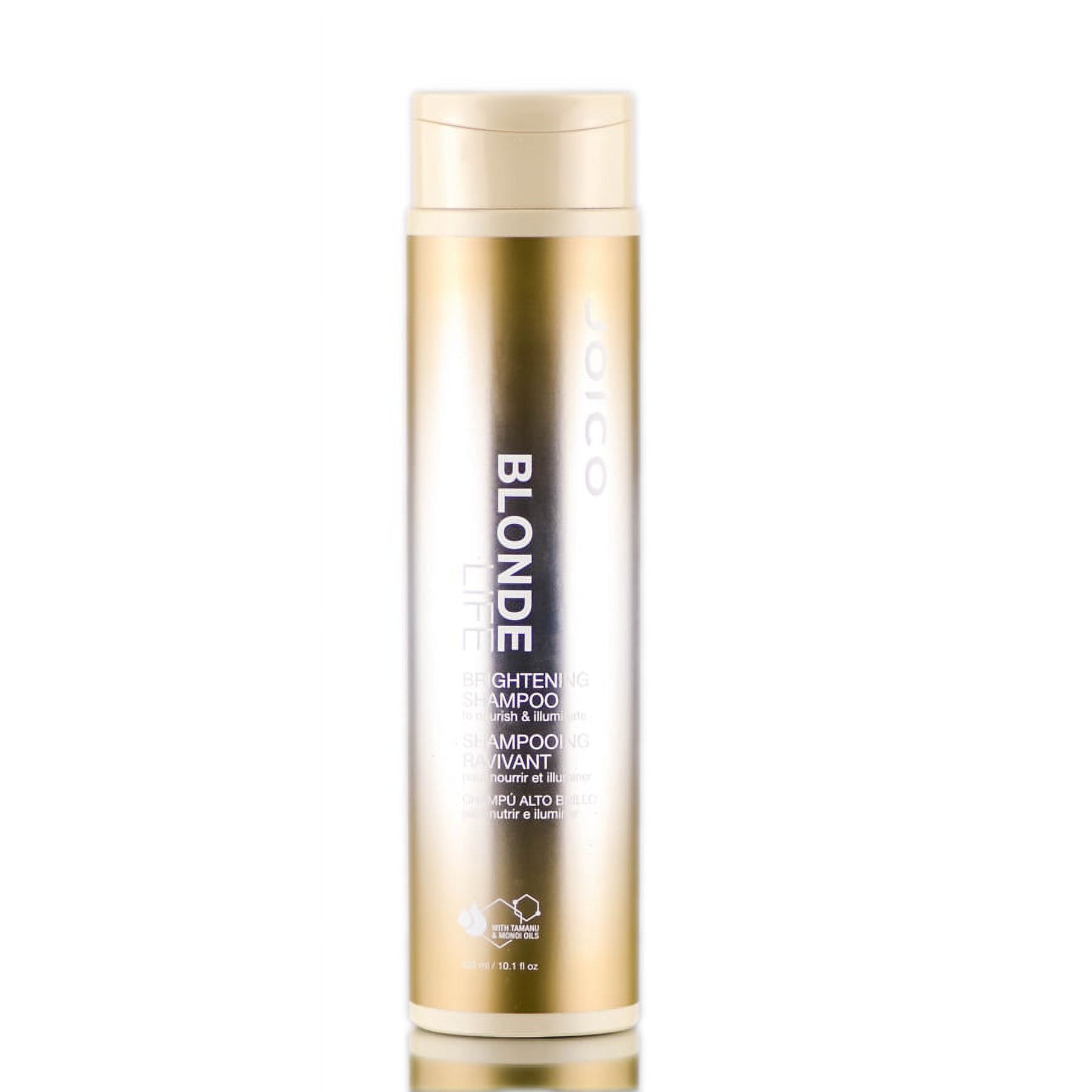 Joico Blonde Life Brightening Shampoo -10.1 oz - Pack of 1 with Sleek ...