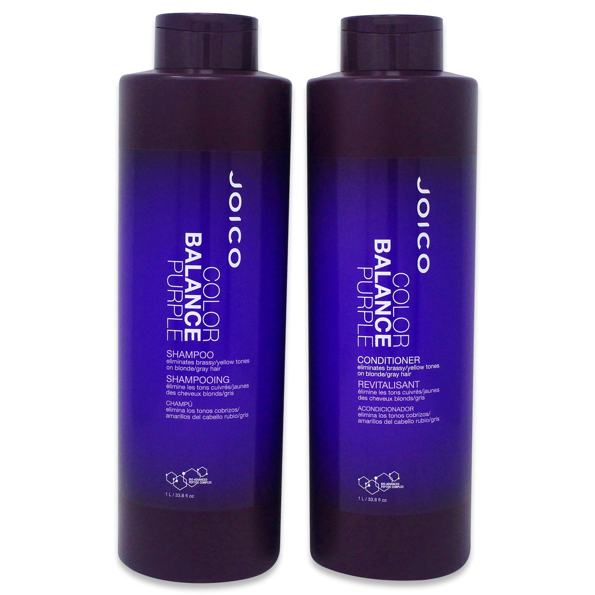 Joico Color Balance Purple Shampoo and Conditioner 33.8 Oz - Walmart.com