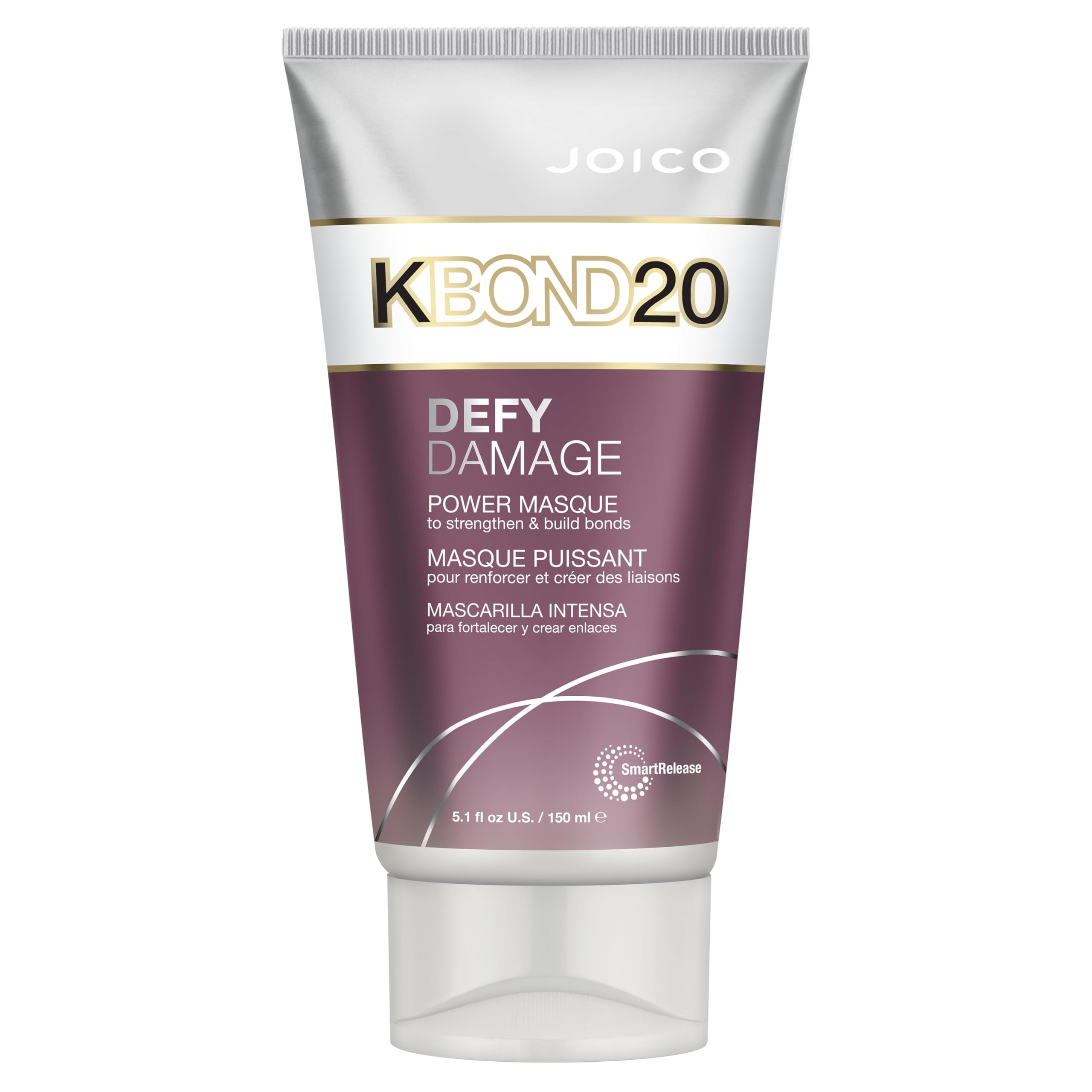 Joico Defy Damage KBOND20 Power Masque | For Stronger, Hydrated Hair | Color-Safe | Rebuild ...