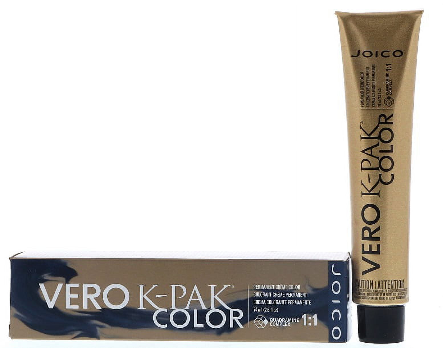 Joico Vero K-PAK Permanent Creme Hair Color, 4N Dark Brown, Natural ...