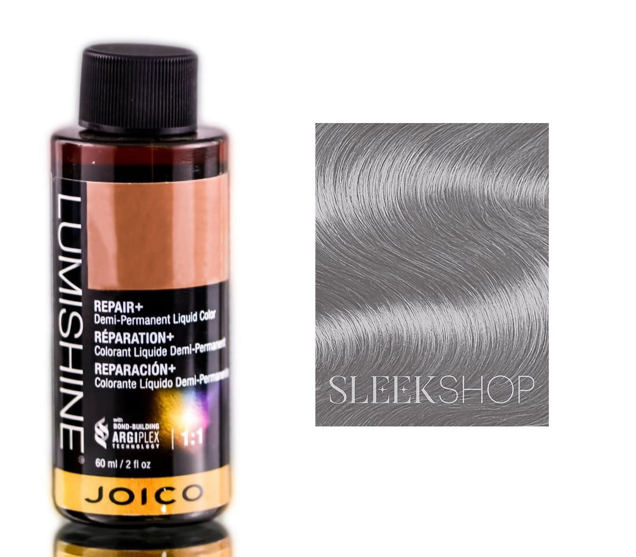 Joico Lumishine Demi Permanent Liquid Hair Color, 9SB Silver Blue Light ...