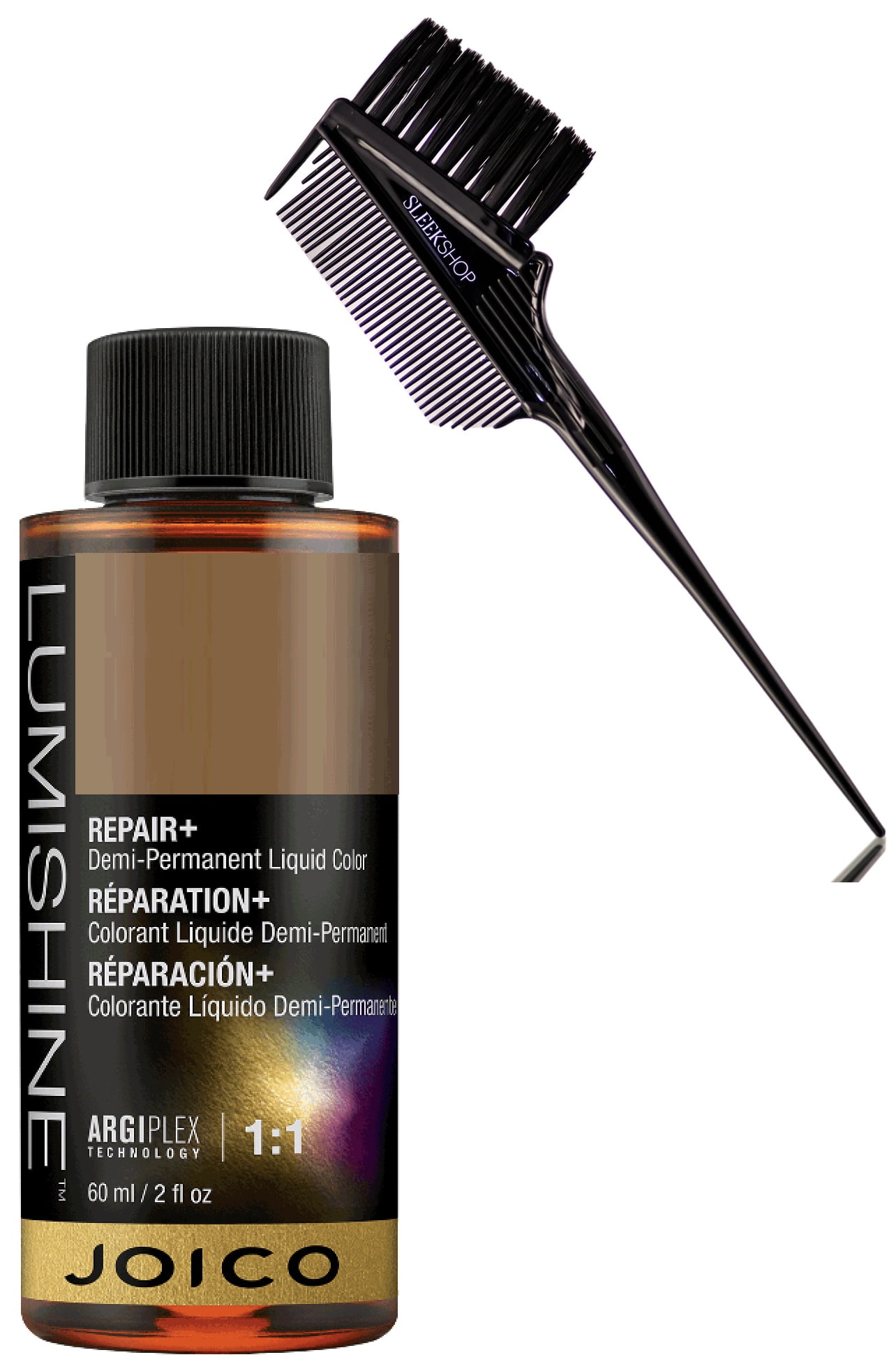 Joico Lumishine Repair + Demi-Permanent Liquid Dye, Argiplex Argan Plex ...