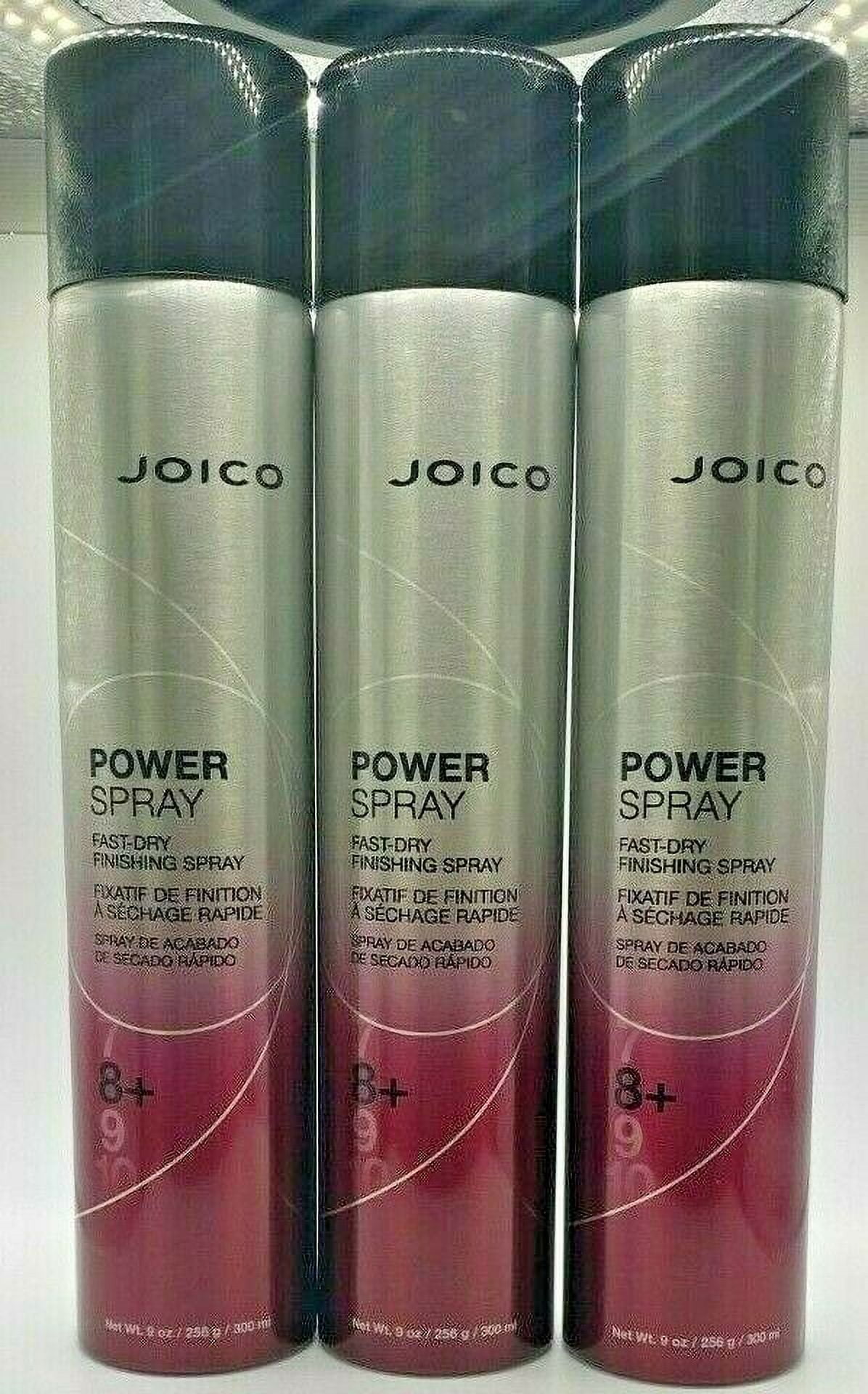 Joico Power Spray Fast-Dry Finishing 8+ Hair Spray, Pack of 3 - Walmart.com