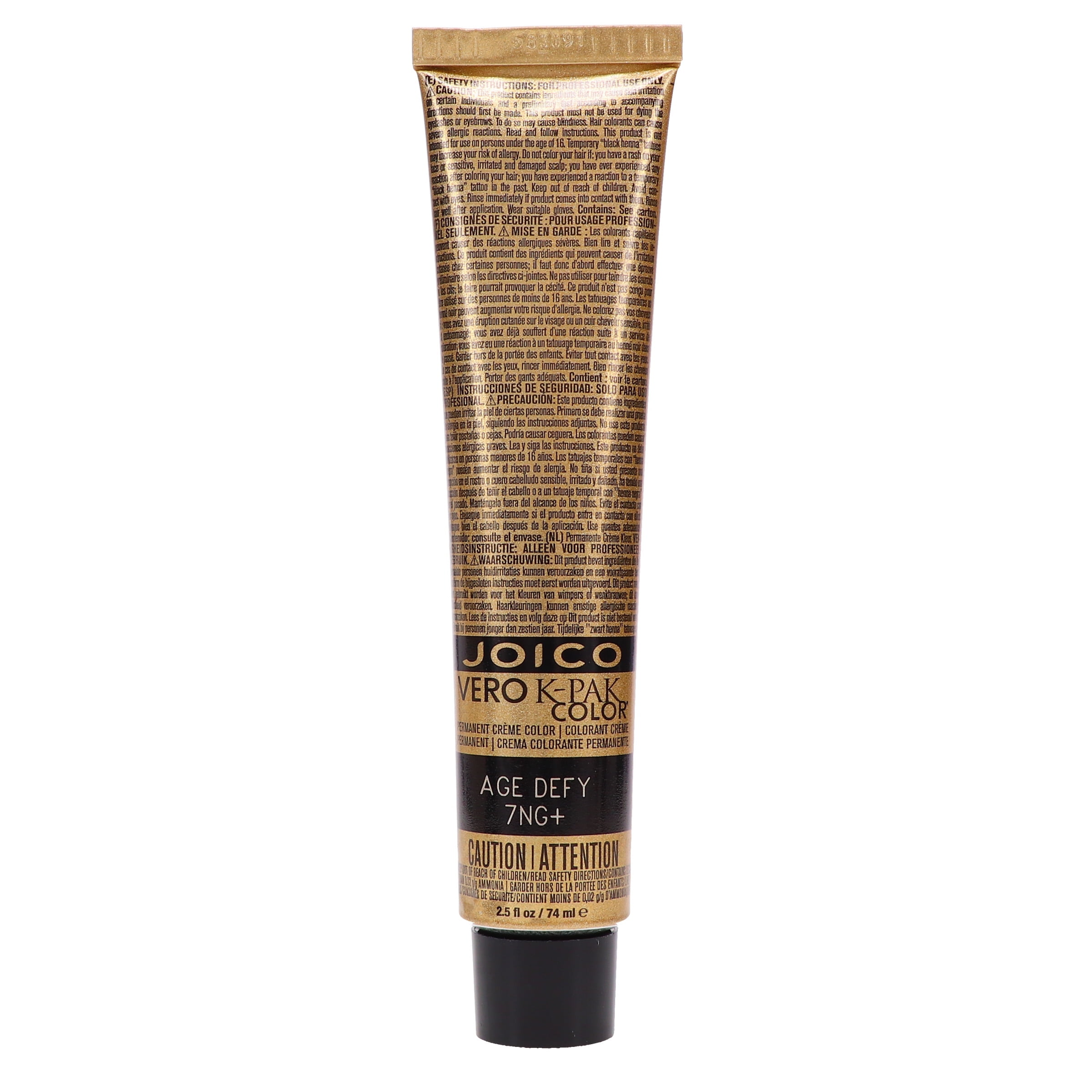 Joico Vero K-Pak Permanent Cream Hair Color (7NG+ Age Defy - Dark ...