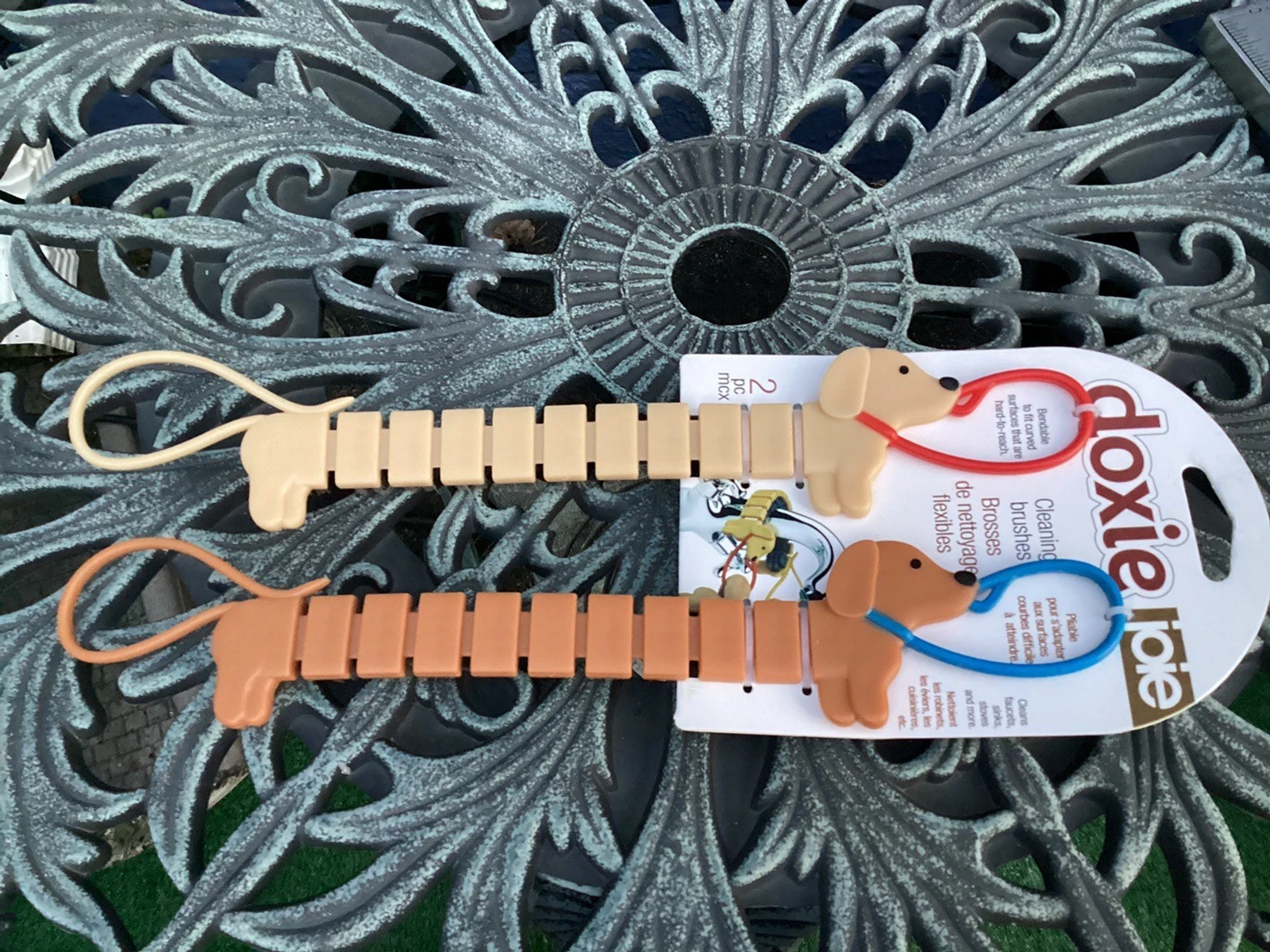 Joie Adorable Doxie Cleaning Bendable Brushes Set of 2 pc mcx Cleans ...