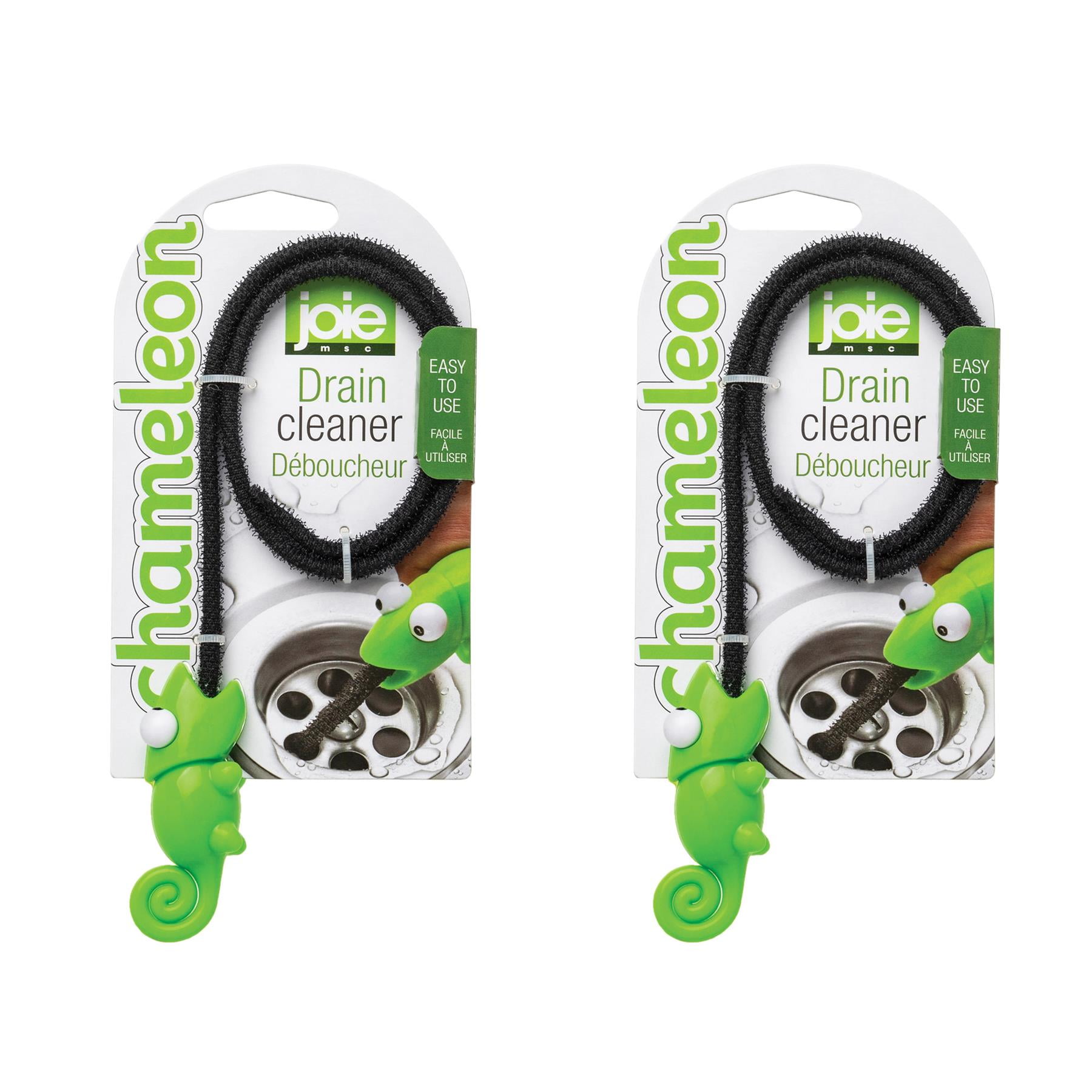 Joie Chameleon Drain Cleaner Tool, for Kitchen, Bath, Shower, Utility ...
