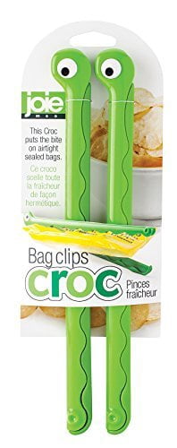 Joie Croc Bag Clips, Set of 2, 10-Inches x .75-Inches x .5-Inches ...