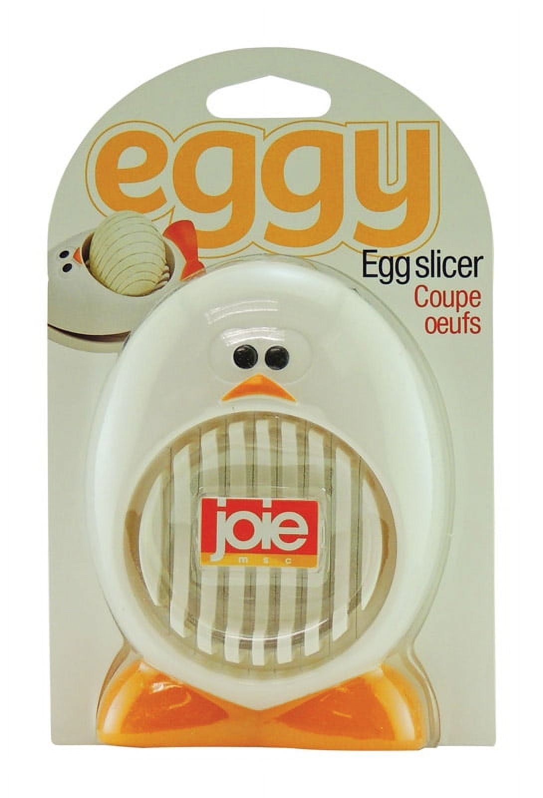 Joie Eggy ABS/Stainless Steel Hard Boiled Egg Slicer, Kitchen Gadget ...