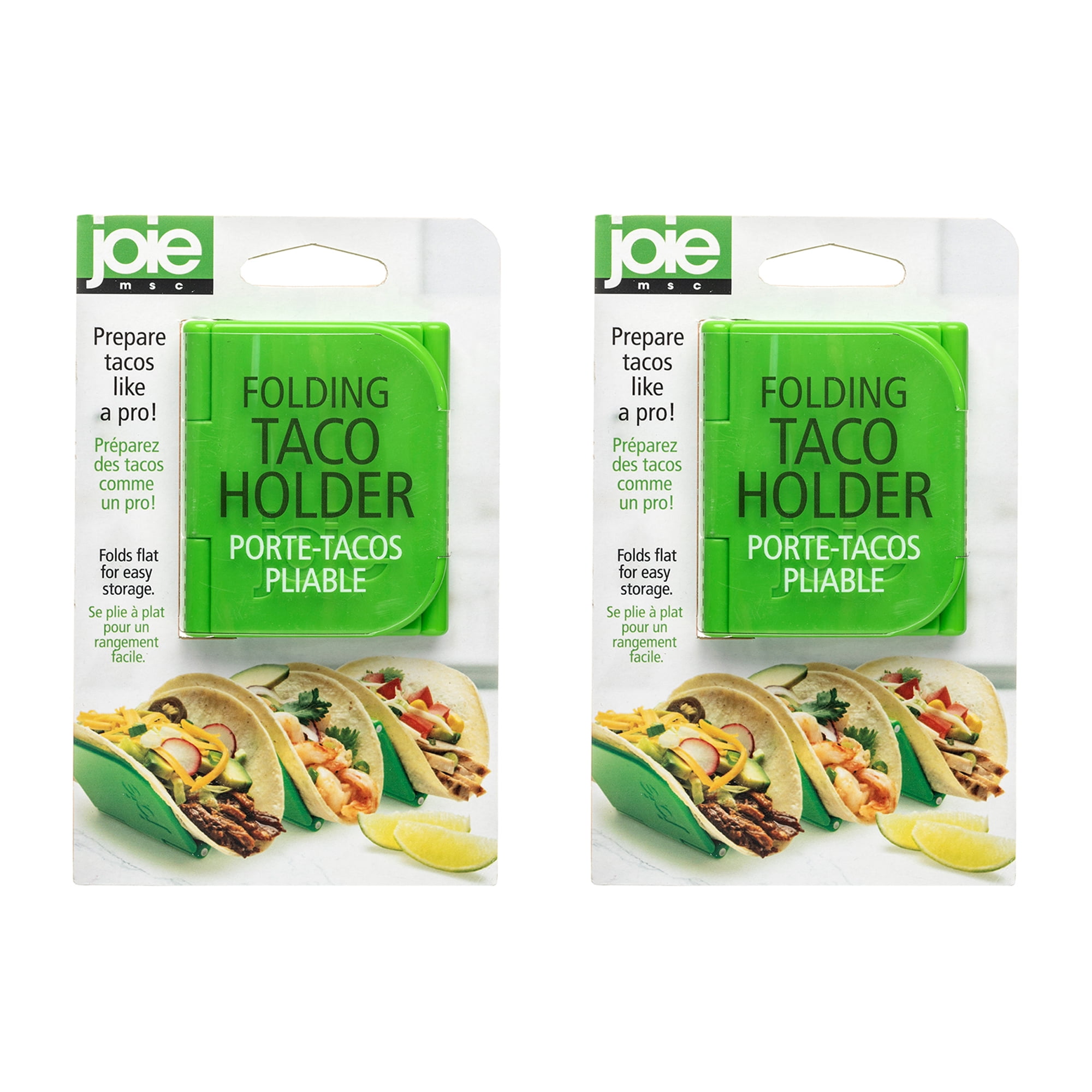 Joie Folding Taco Holder, Folds Flat for Storage, Holds 2 to 3 Tacos ...