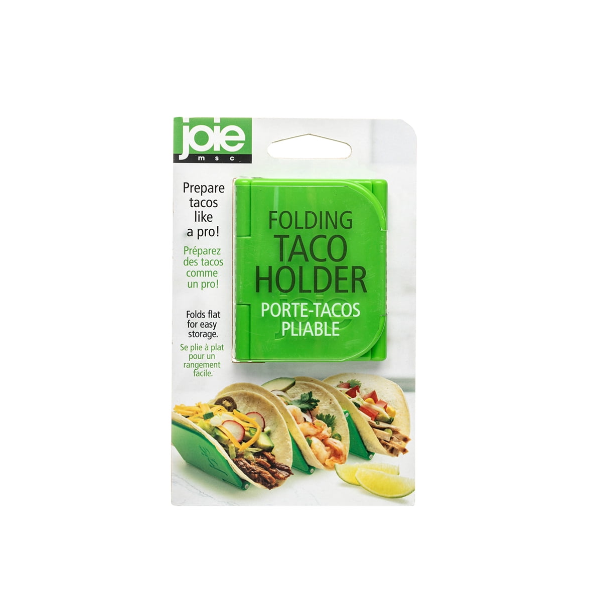 Joie Folding Taco Holder, Folds Flat for Storage, Holds 2 to 3 Tacos ...