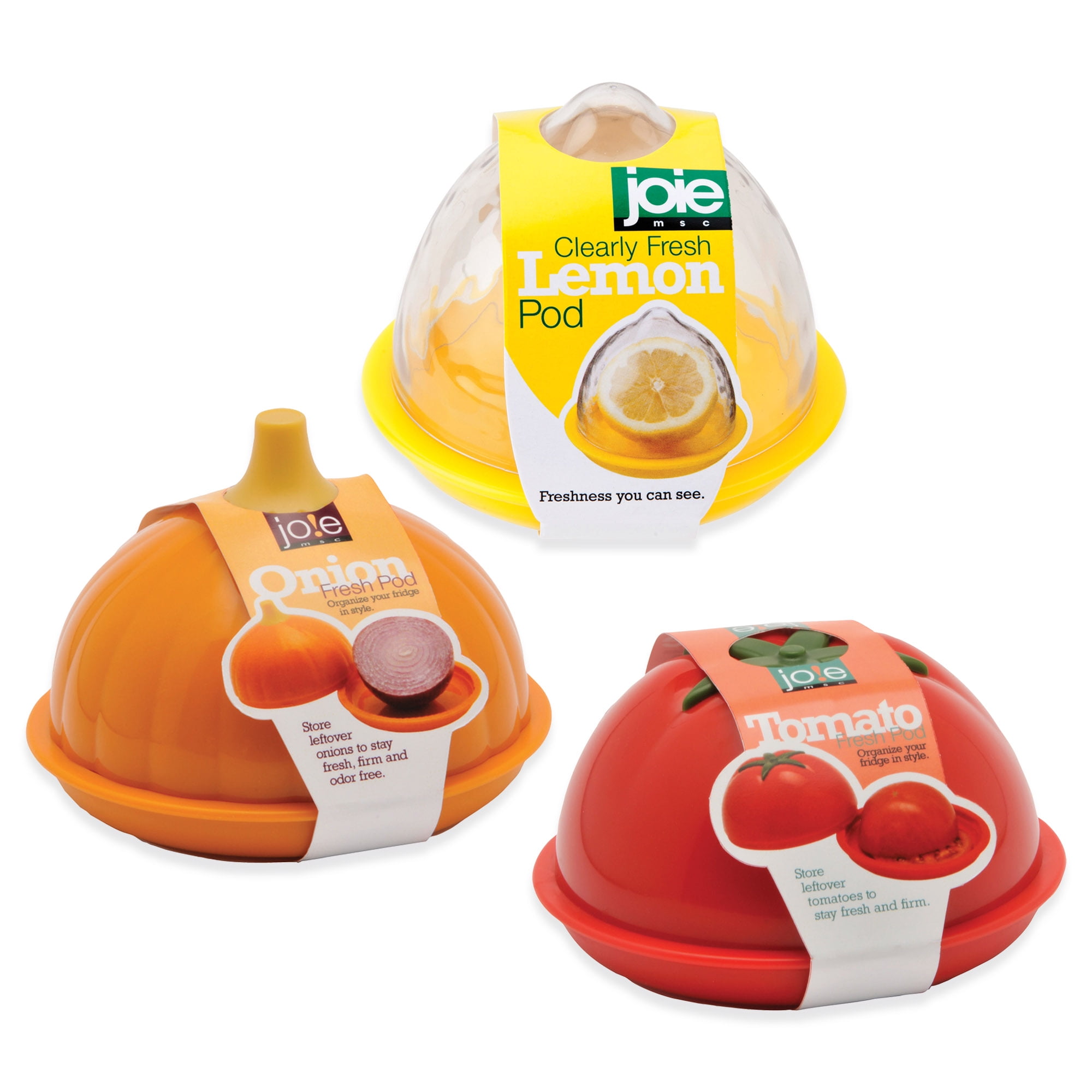Joie Fresh Produce Pod Set, BPA Free, Airtight Food Storage Containers ...
