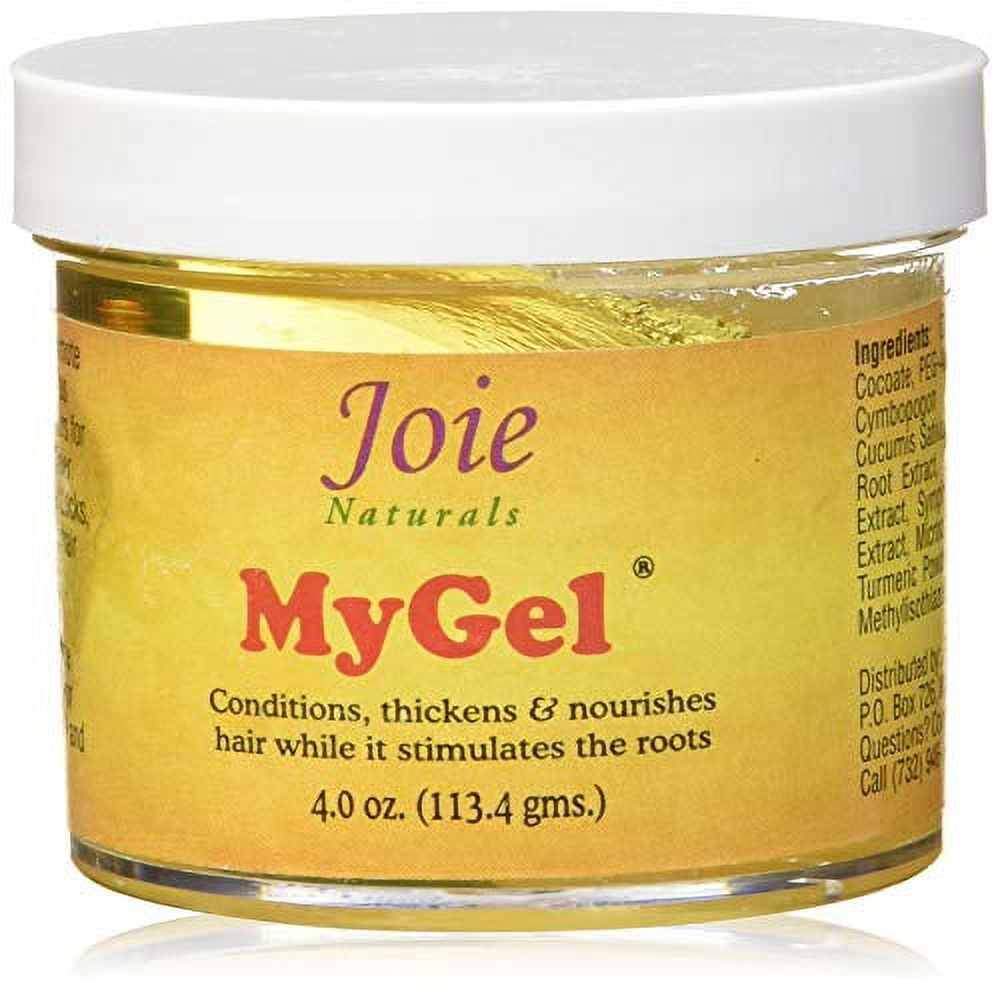 Joie Naturals Mygel Hair Styling Gel, Nourishes and Conditions, 4 ...