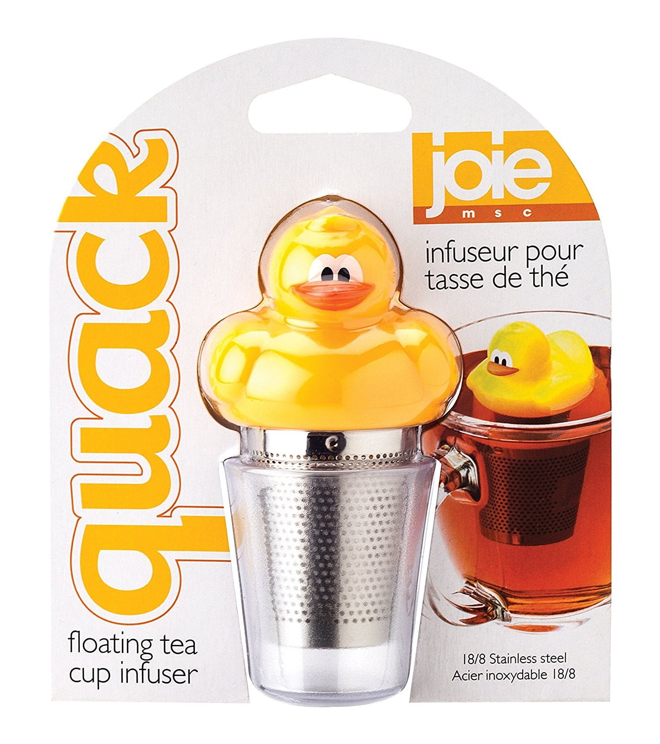 Joie MSC Duck Shaped Tea Infuser, Yellow - Walmart.com