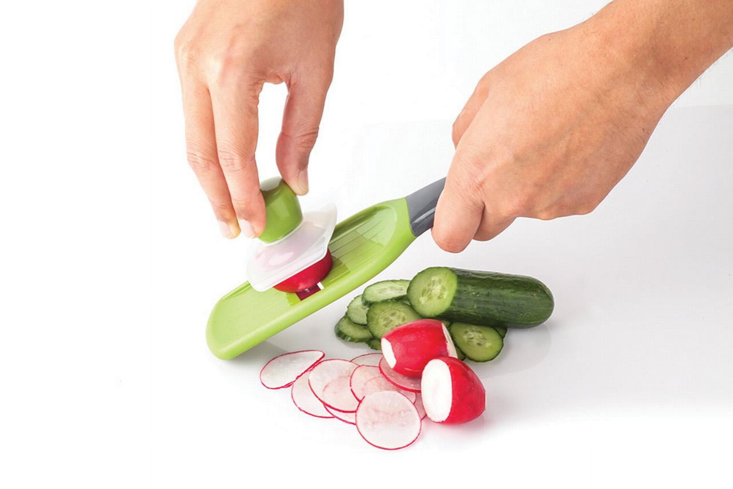 Joie Mini Mandoline, Handheld Slicer for Vegetables with Protective ...