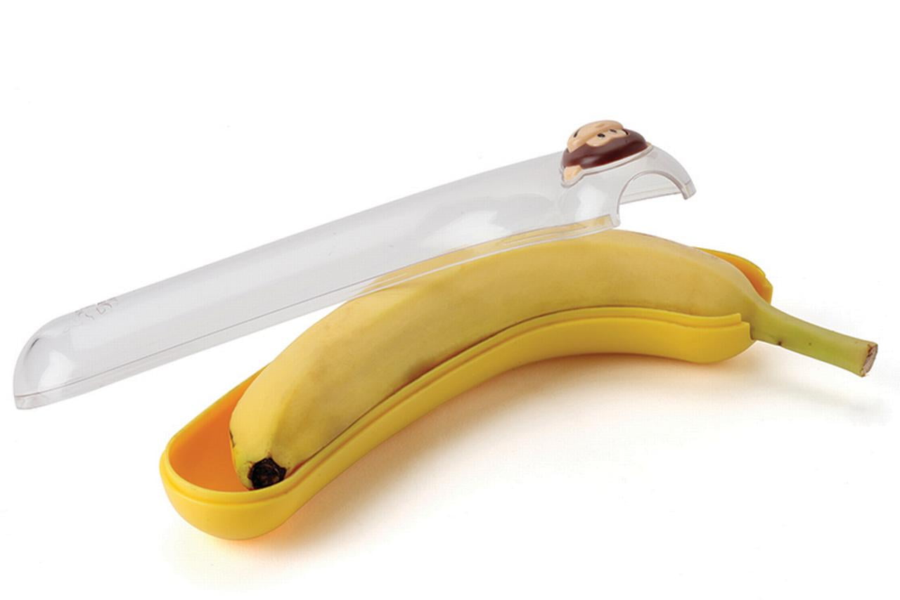 MSC International 77711 Joie Monkey Banana Storage Pod, BPA-Free, FDA ...