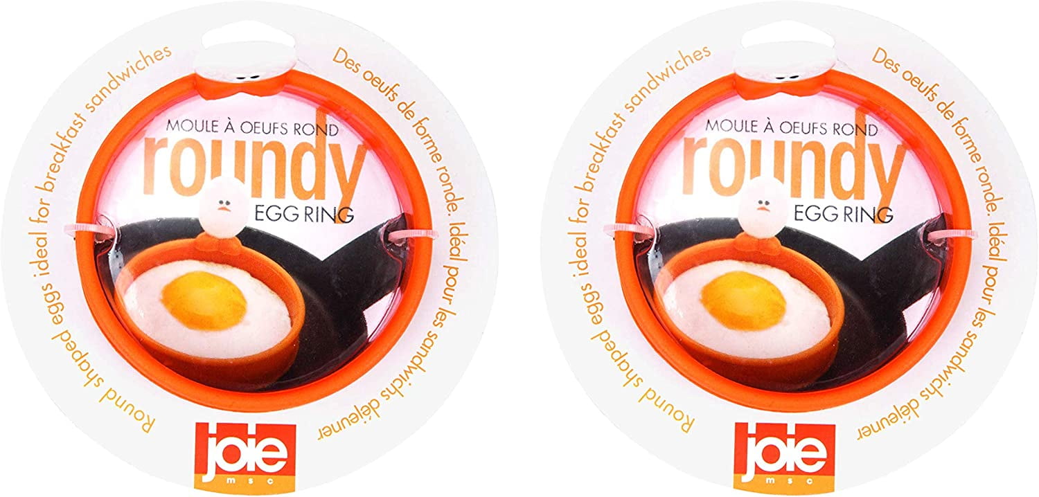 Joie Roundy Silicone Egg and Pancake Cooking Ring, Nonstick, BPA Free ...
